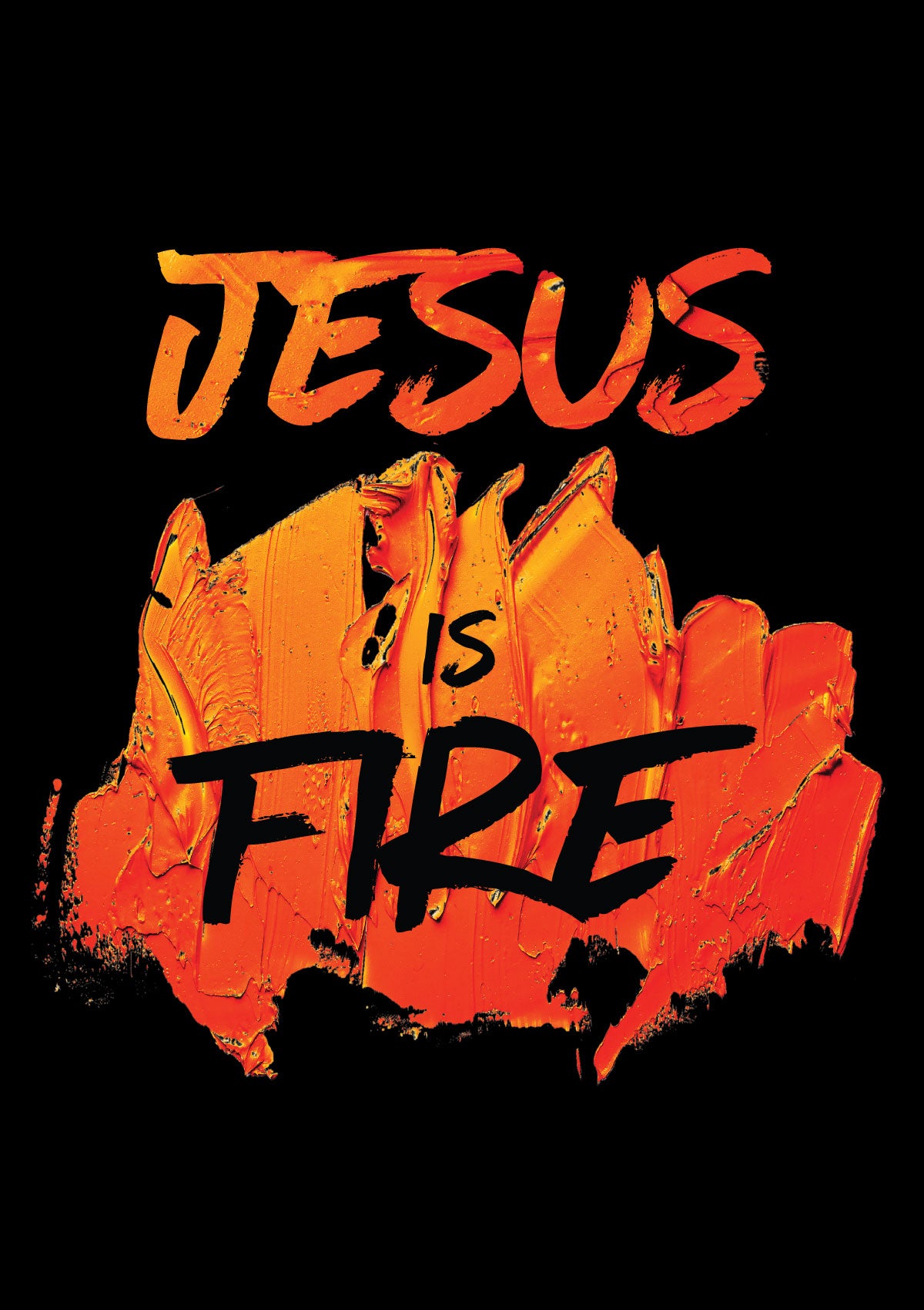 Jesus Is Fire T-Shirt – Stand For Jesus